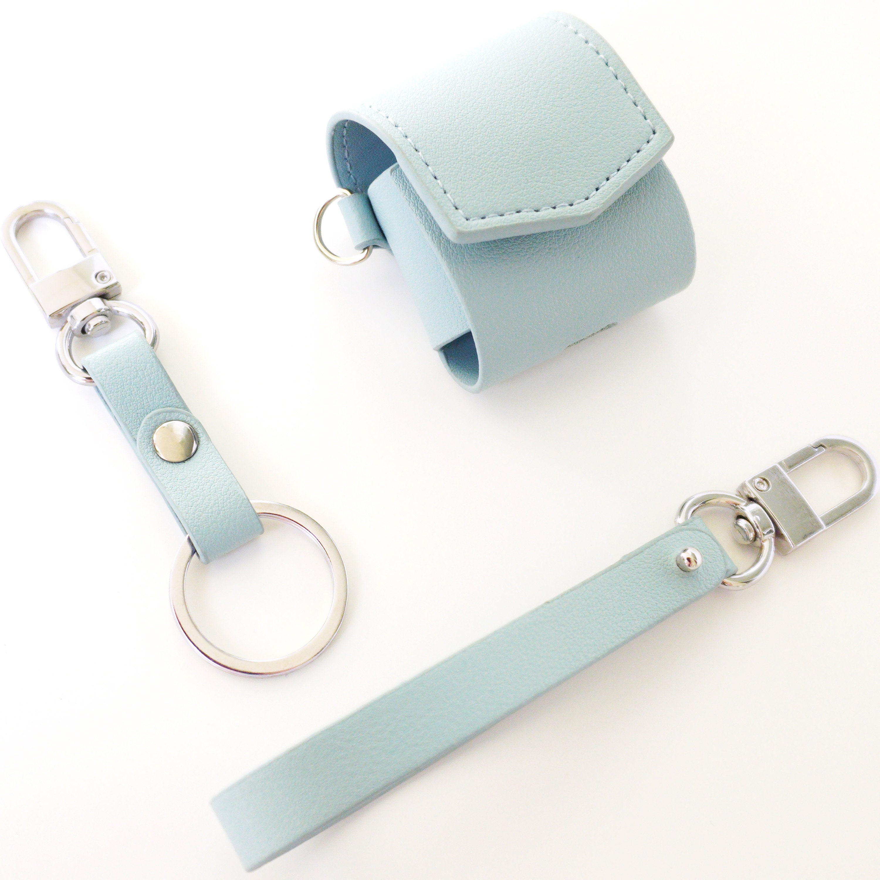 Pomellow Leather Airpods Case 6colors With 2 Straps Designed for AirPod ...