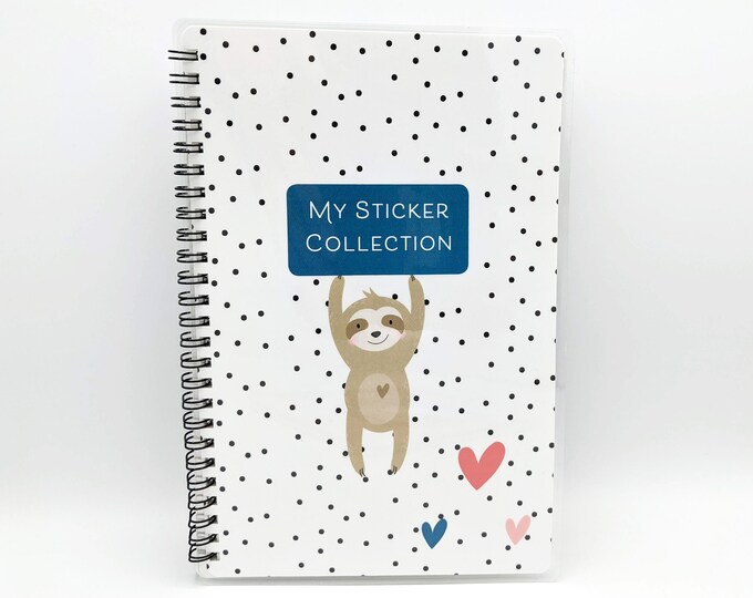 Blank REUSABLE Sticker Book for Kids With 25 Double Sided Pages, 6 X 9 ...