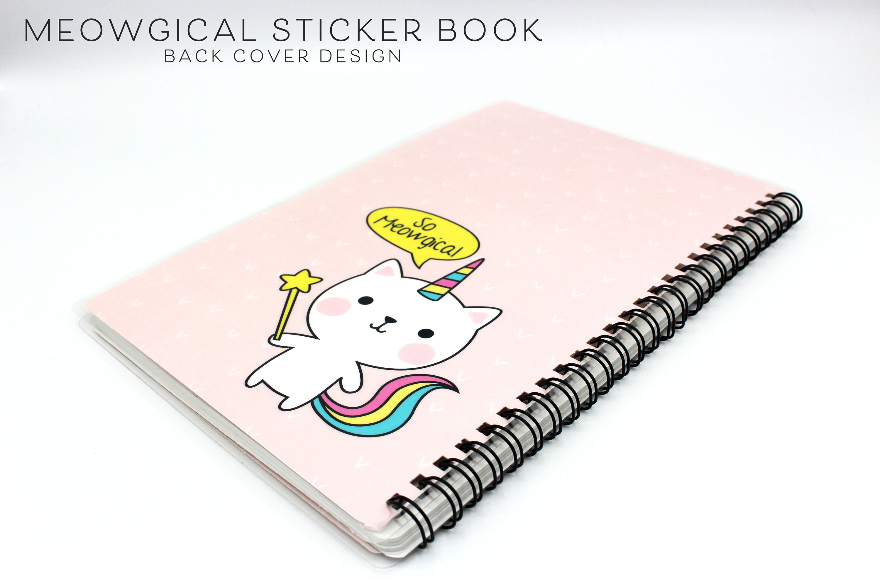 Blank REUSABLE Sticker Book for Kids With 25 Double Sided Pages, 6 X 9 ...