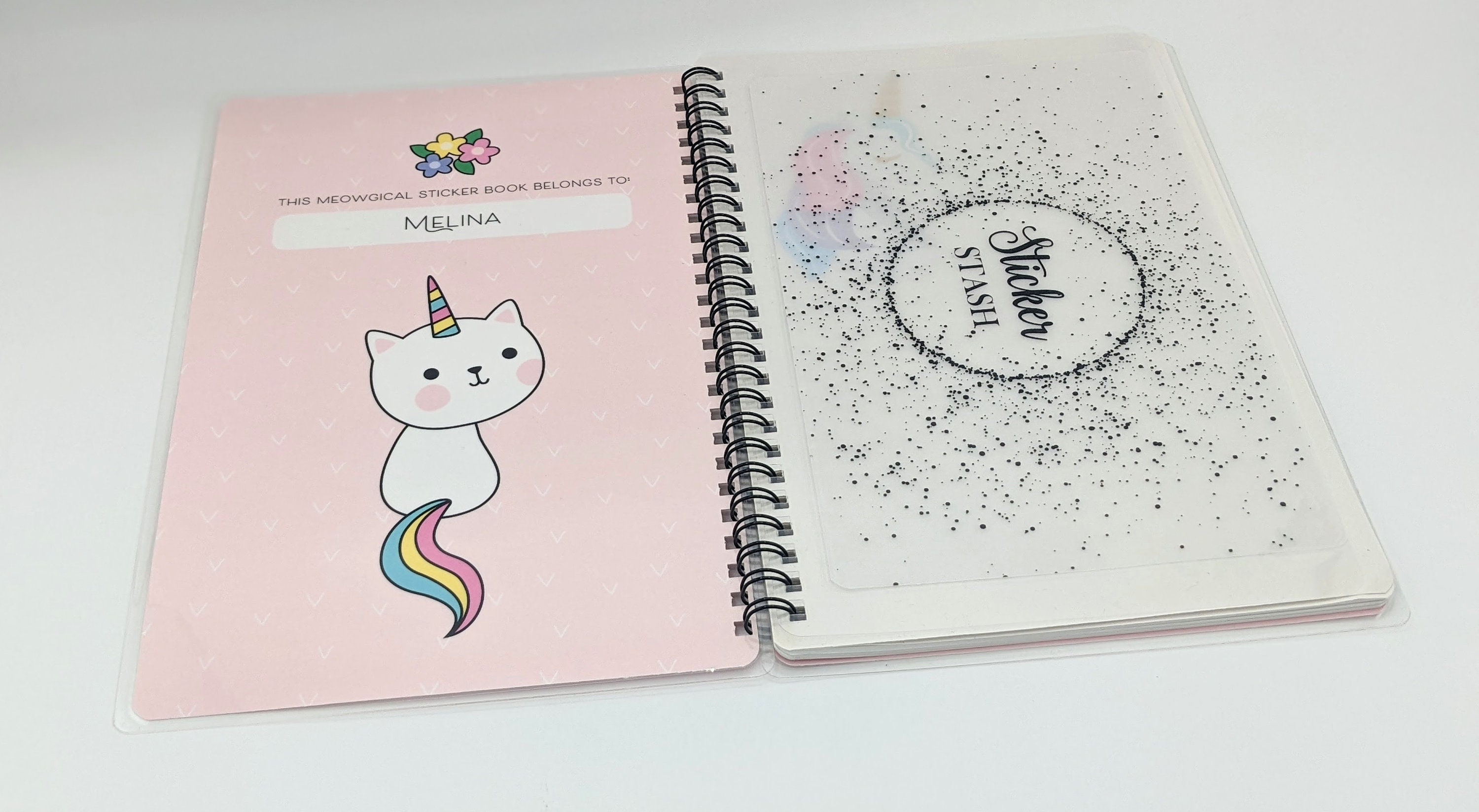 Blank REUSABLE Sticker Book for Kids With 25 Double Sided Pages, 6 X 9 ...