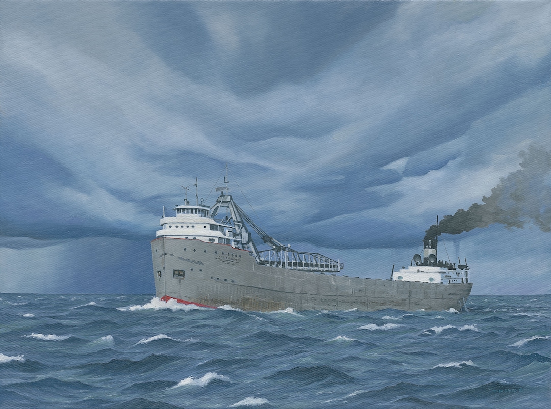 SS Carl D. Bradley Great Lakes Freighter - Etsy