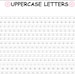 Printable Handwriting Worksheets - UPPERCASE and LOWERCASE Letter ...