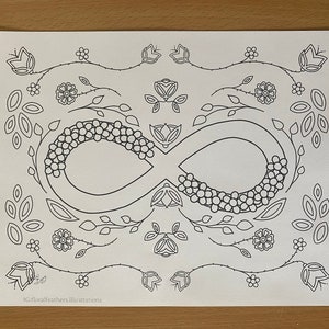 Printable Colouring Sheet Digital Download Métis Colouring - Etsy Canada