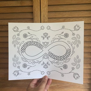 Printable Colouring Sheet Digital Download Métis Colouring - Etsy Canada