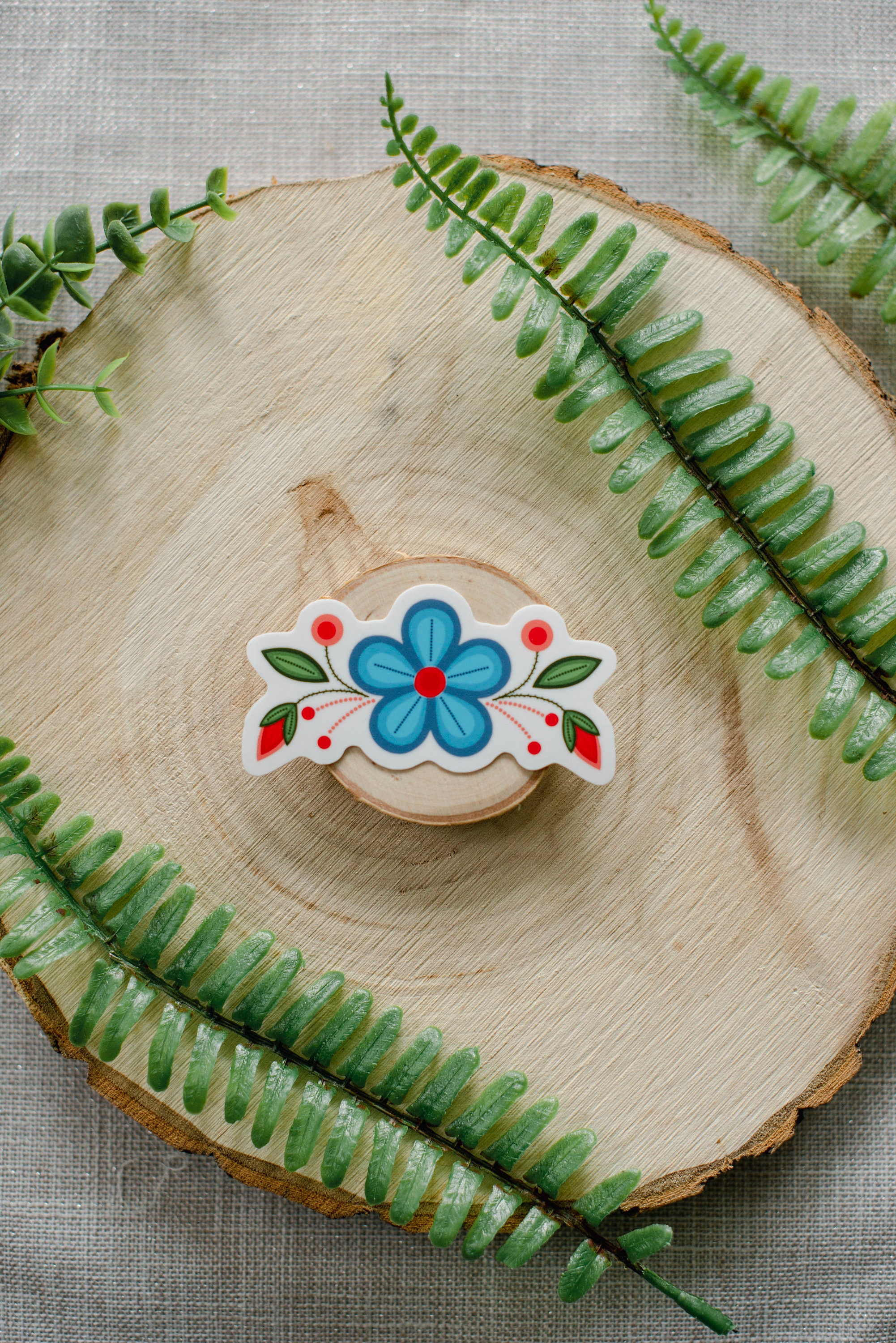 Five Petal Métis Flowers Sticker Indigenous - Etsy Canada