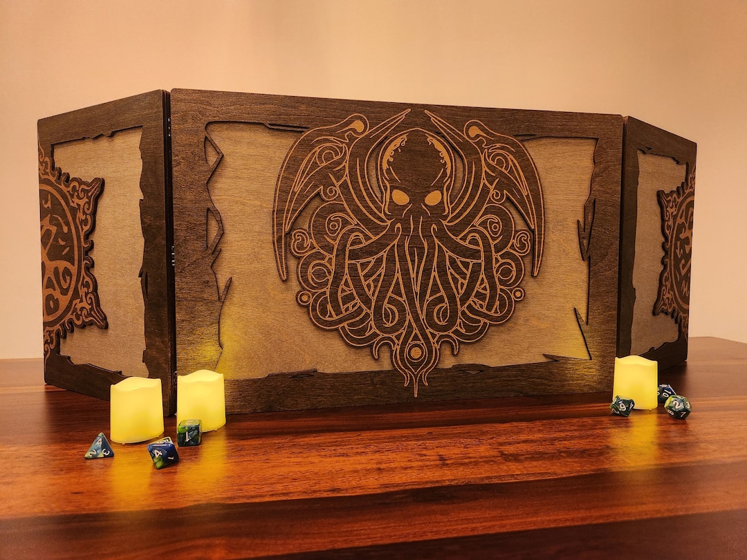 Game Master Screen Keeper Screen Lovecraft Inspired - Etsy