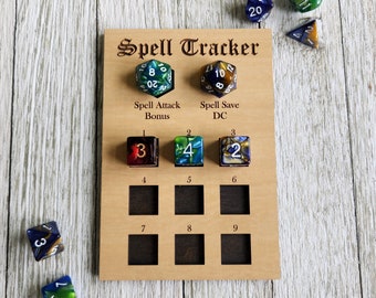 Bath Token Dnd Spell Slot Tracker/counter - Etsy