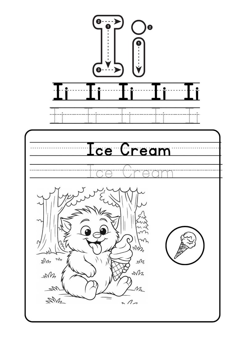 Alphabet Tracing & Coloring Pages for Kids – Printable PDF - Etsy