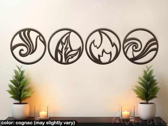 4 Elements Of Life Symbols