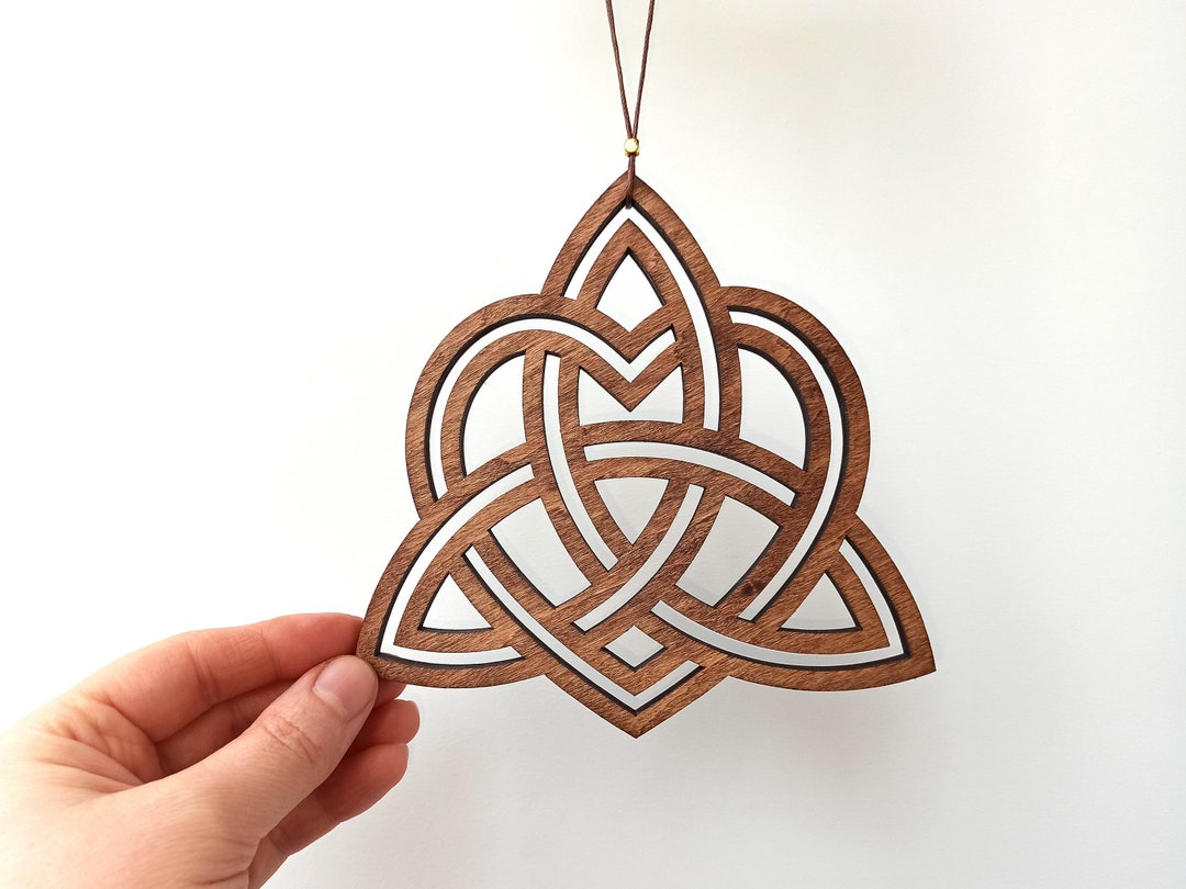 Celtic Heart Knot Wall Hanging, Celtic Heart Door Hanging Decor ...