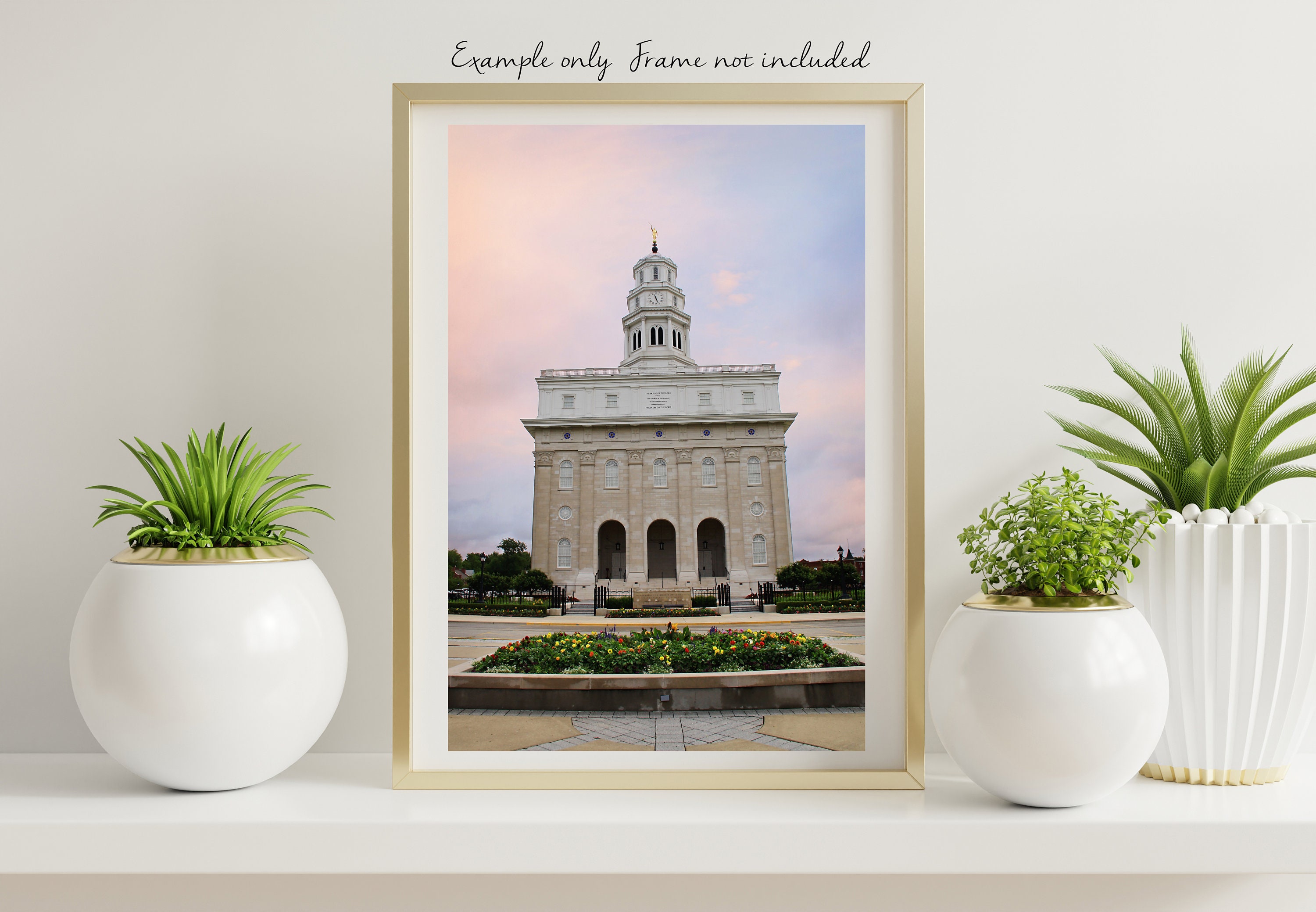 Nauvoo Temple-nauvoo Art-lds Temple Art-lds Temple Prints-lds Temple ...