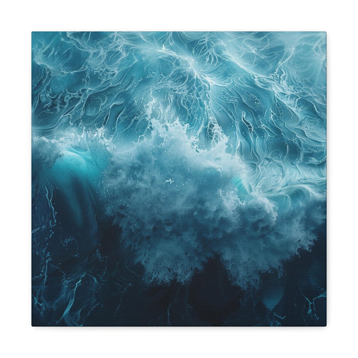 OCEAN BLAST: Ocean Wall Art | Ocean Art | Beach Wall Art | Extra Large ...