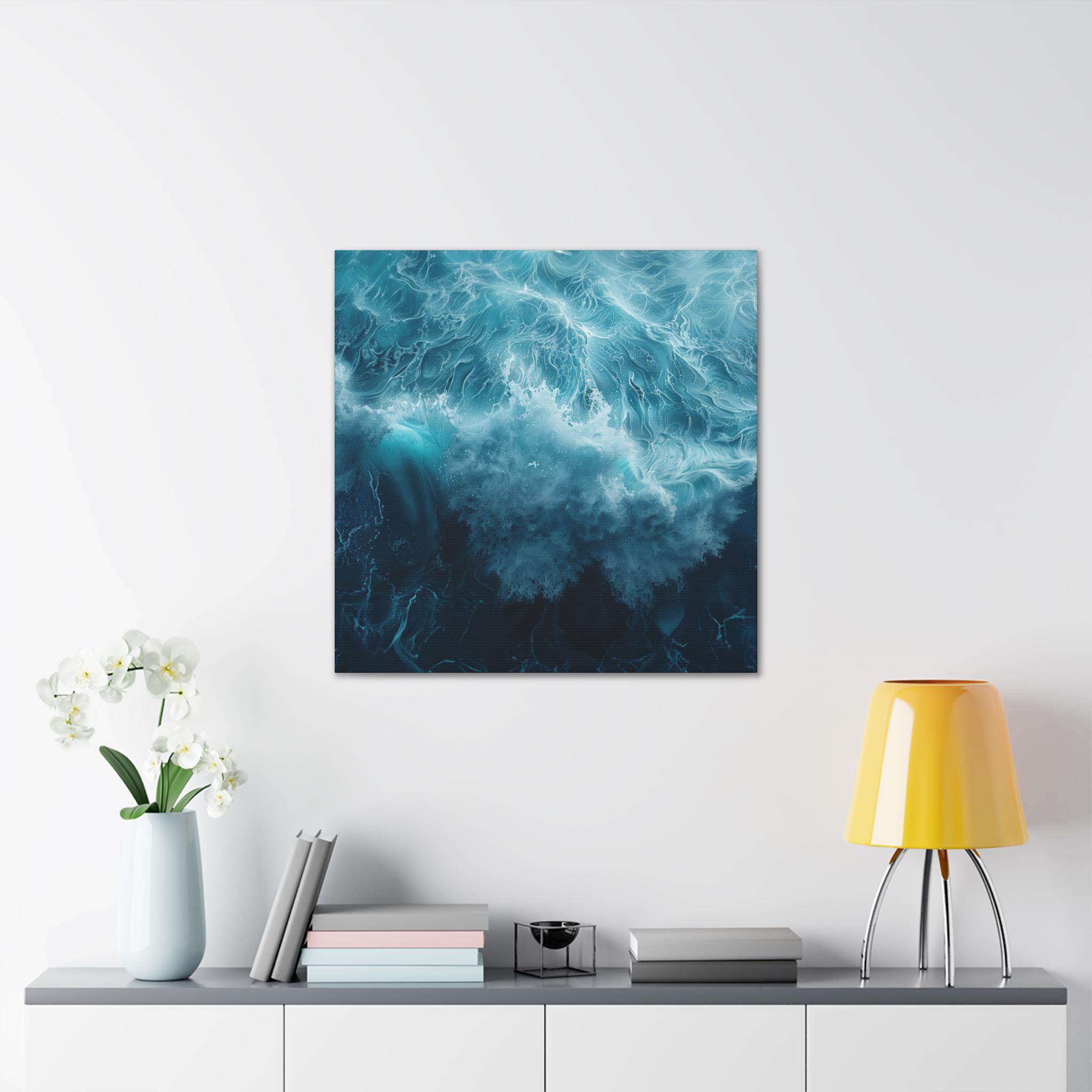OCEAN BLAST: Ocean Wall Art | Ocean Art | Beach Wall Art | Extra Large ...