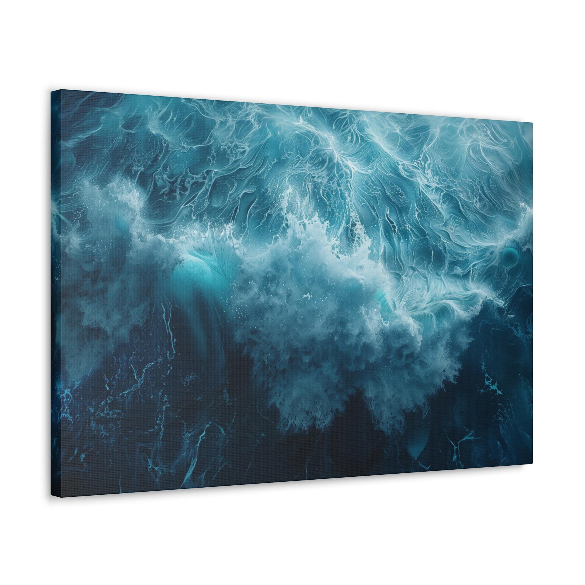 OCEAN BLAST: Ocean Wall Art | Ocean Art | Beach Wall Art | Extra Large ...