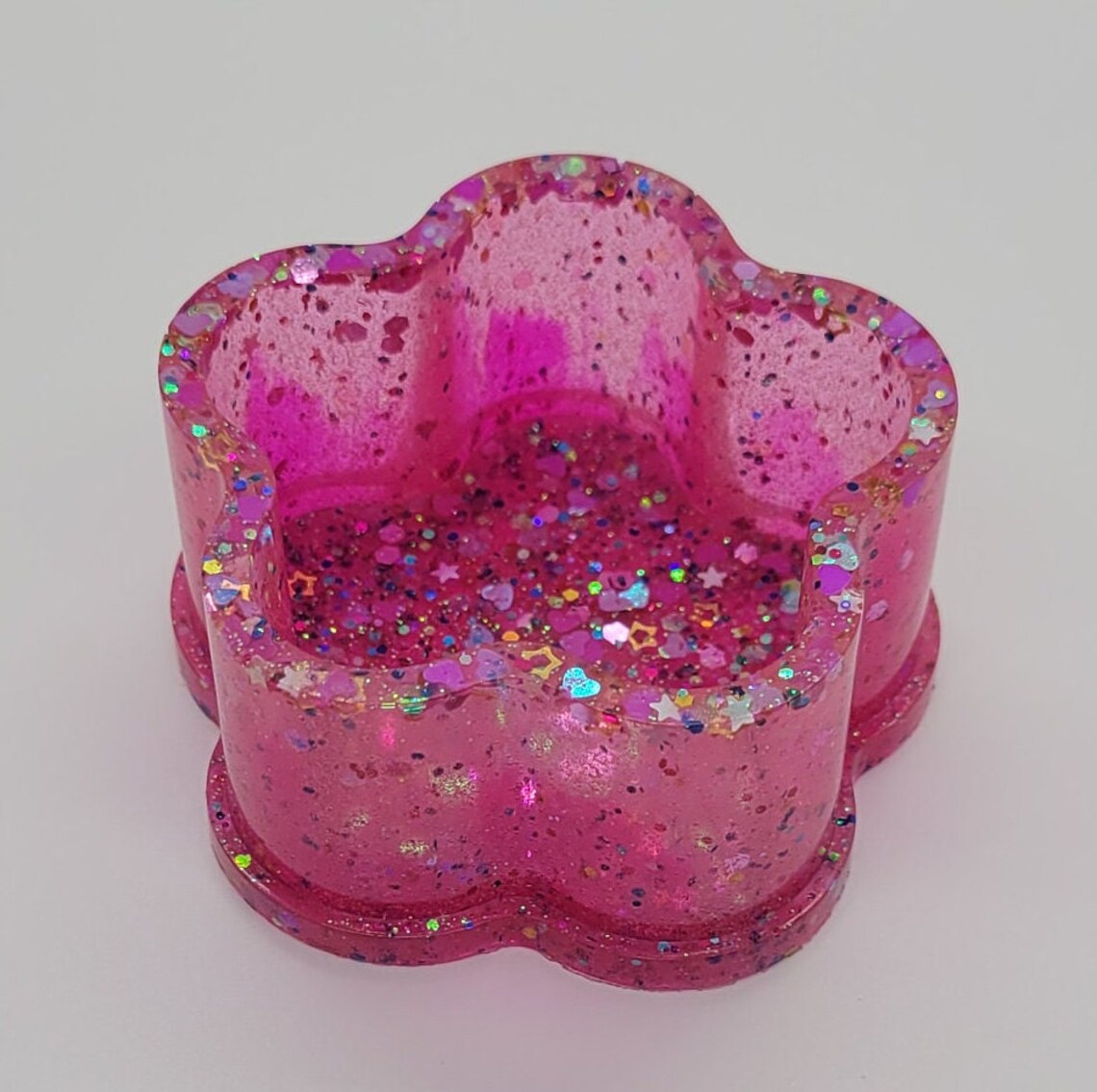 Pink Confetti Container - Etsy