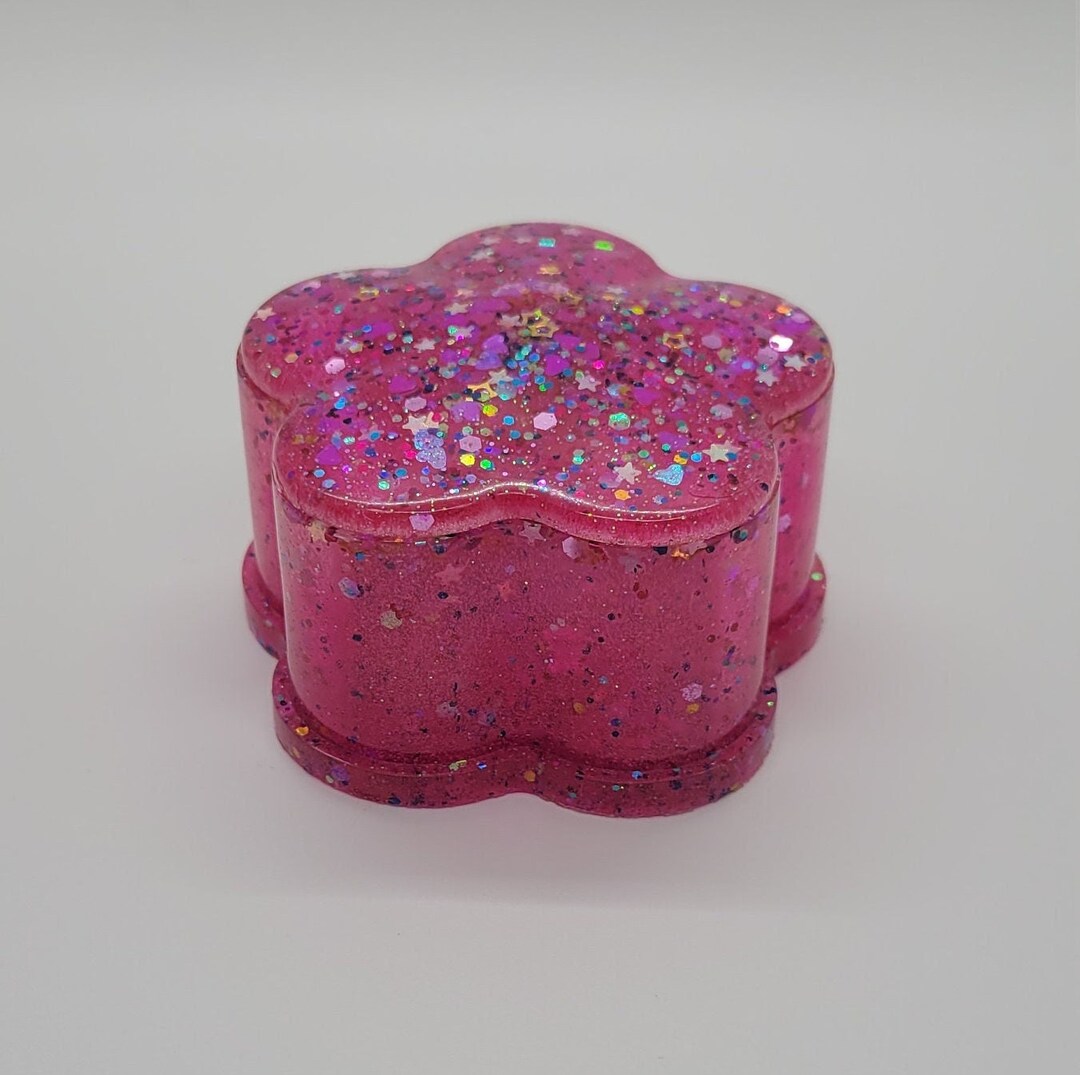 Pink Confetti Container - Etsy