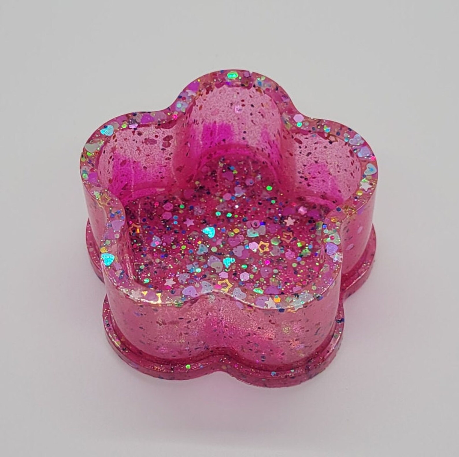 Pink Confetti Container - Etsy