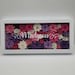 Personalized 6x14 Shadow Box With Paper Flowers - Etsy