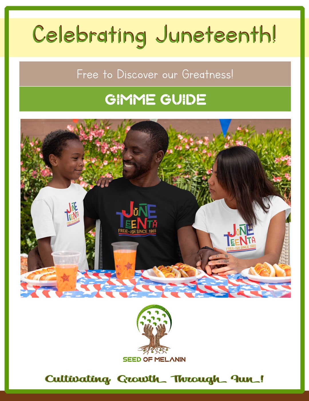 Juneteenth Empowerment Bundle (affirmation & Calm Down) Printable ...