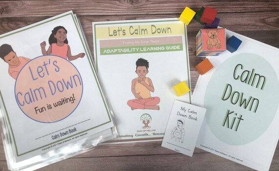 Calm Down Printable Worksheets and Activities for Home - Etsy