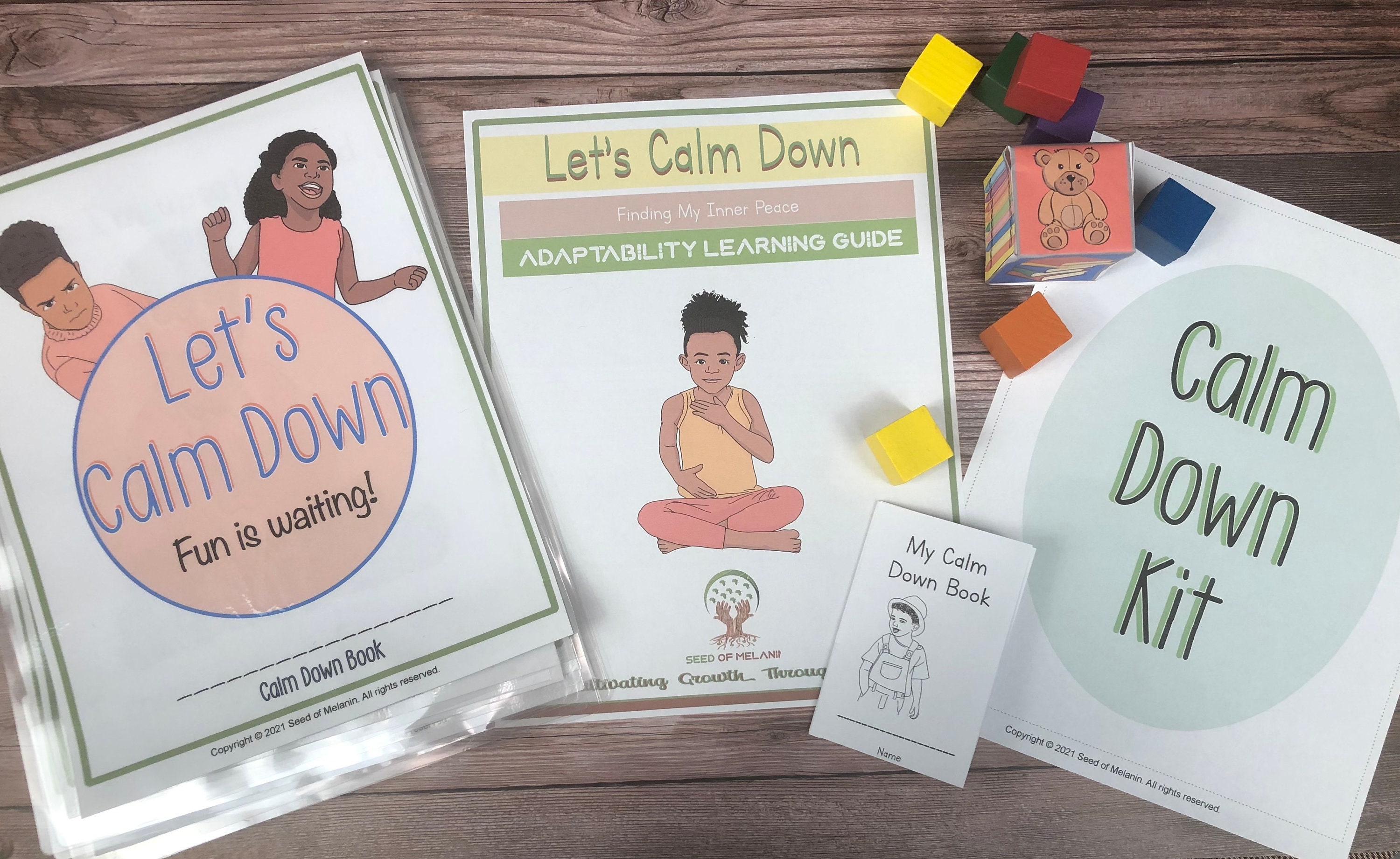 Calm Down Printable Worksheets and Activities for Home - Etsy UK