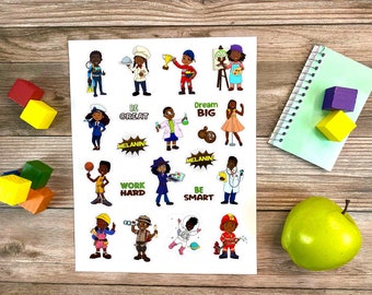 African American Stickers - Etsy
