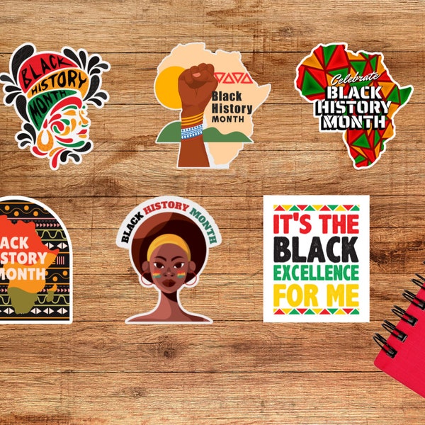 Black History Stickers - Etsy
