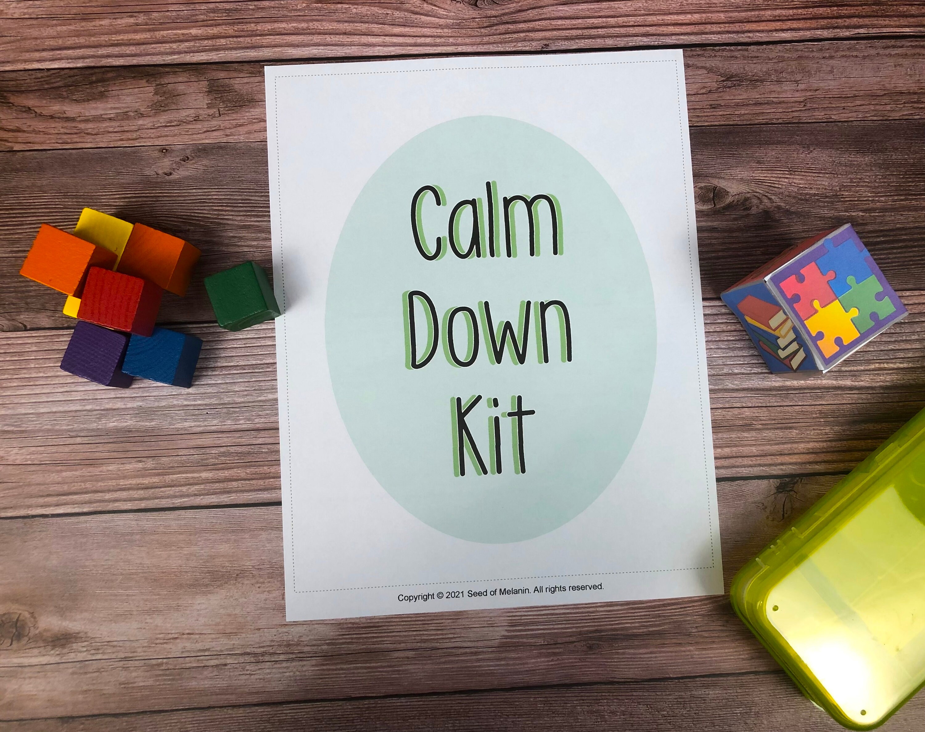 Calm Down Printable Worksheets and Activities for Home - Etsy UK