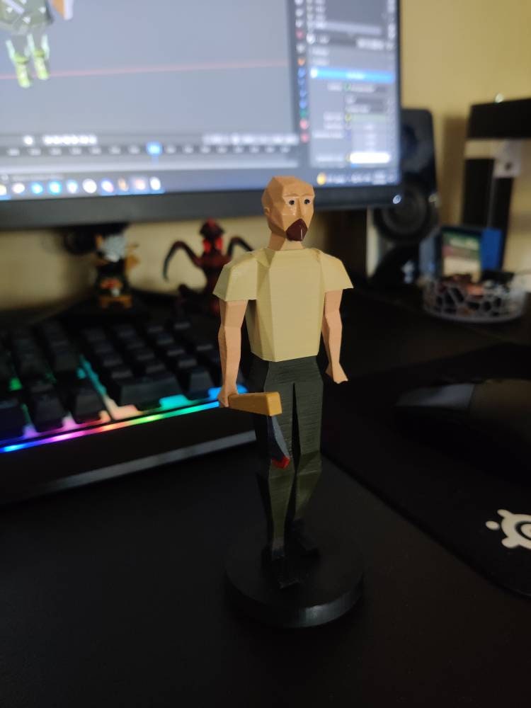 Osrs/runescape LVL 3 WC Bot Figurine 3d Printed - Etsy