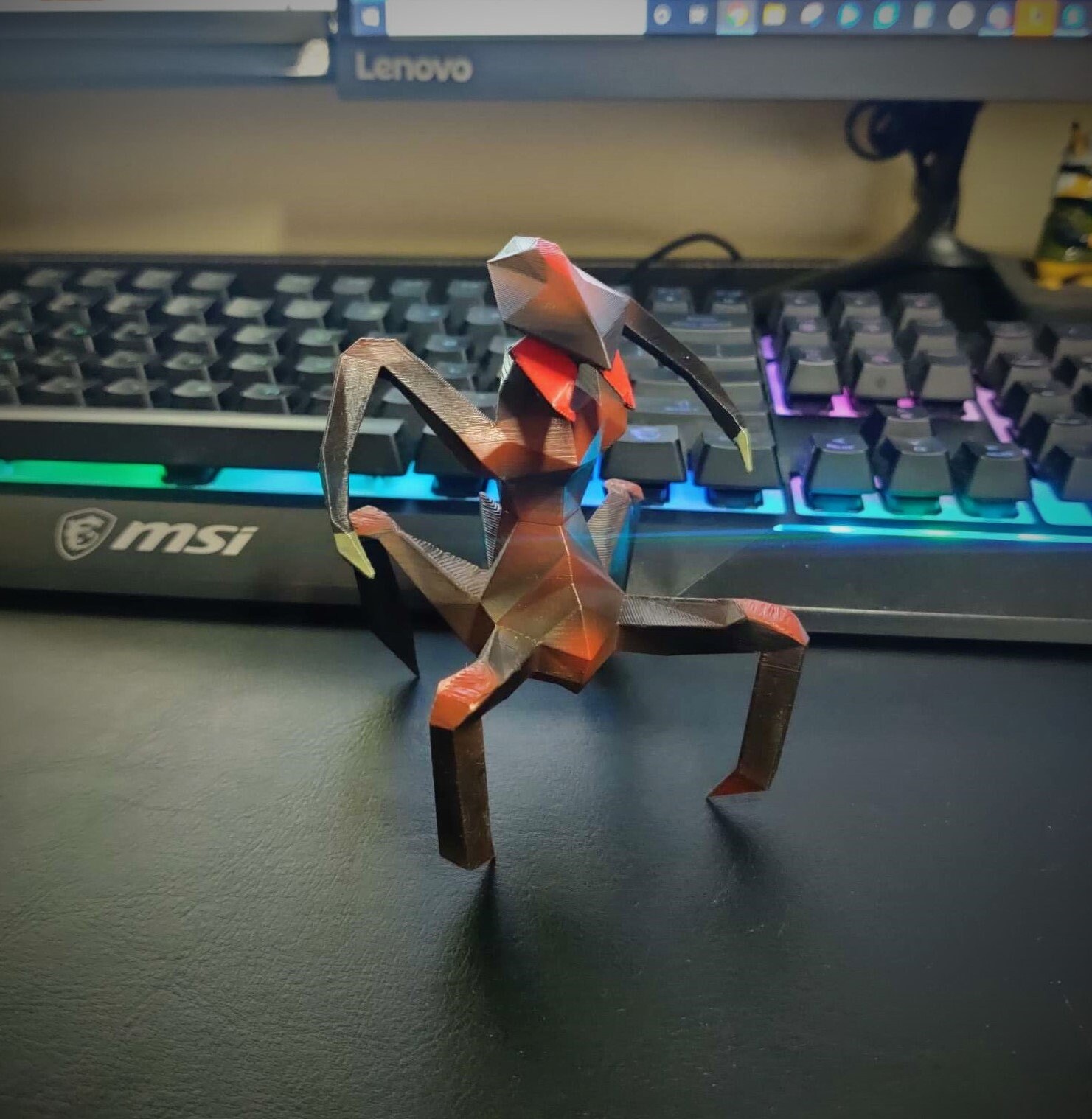 Osrs/runescape Abyssal Demon Figure 3d Print, Hand Painted Figurine - Etsy