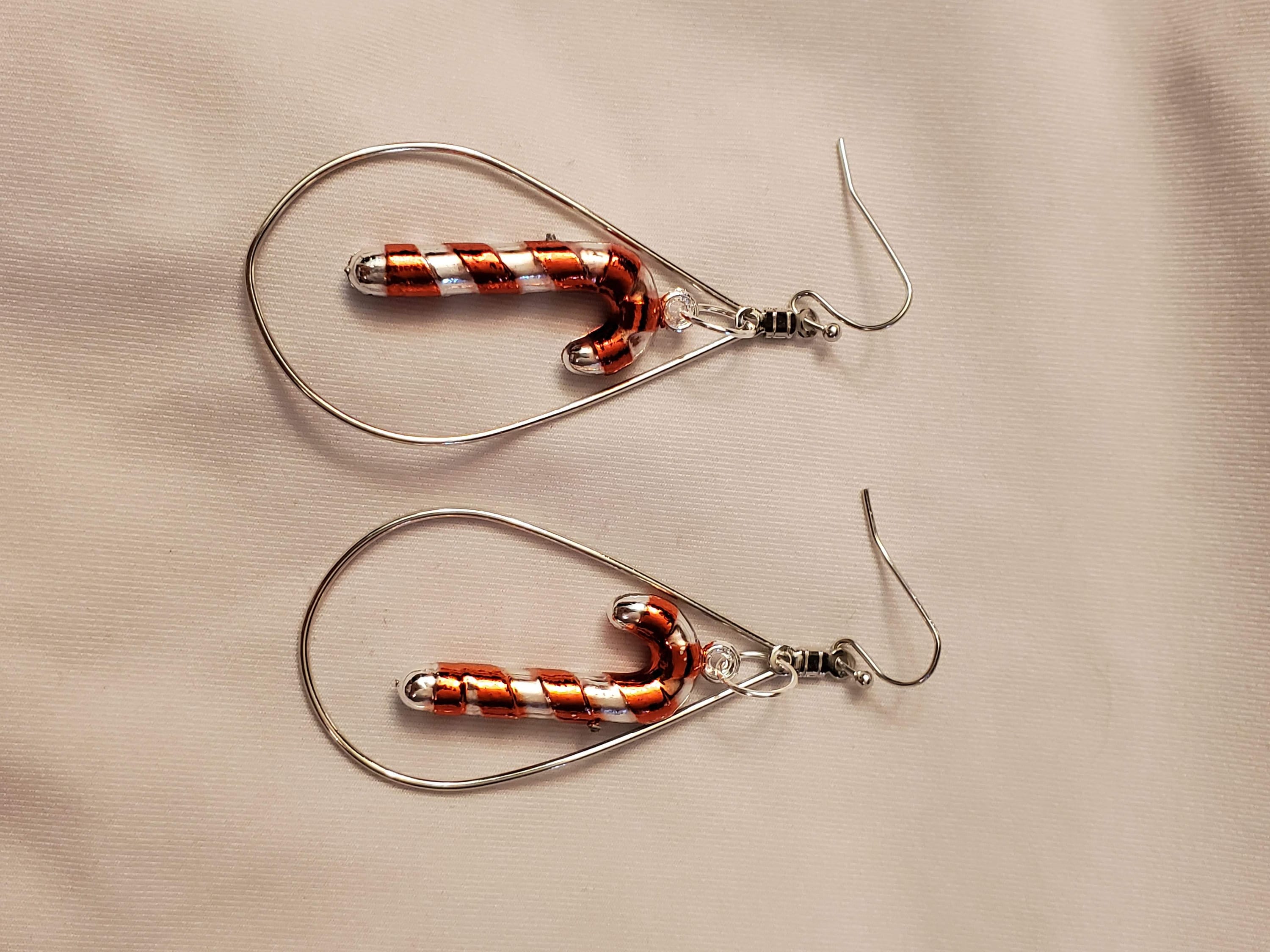 Candy-cane Earrings - Etsy