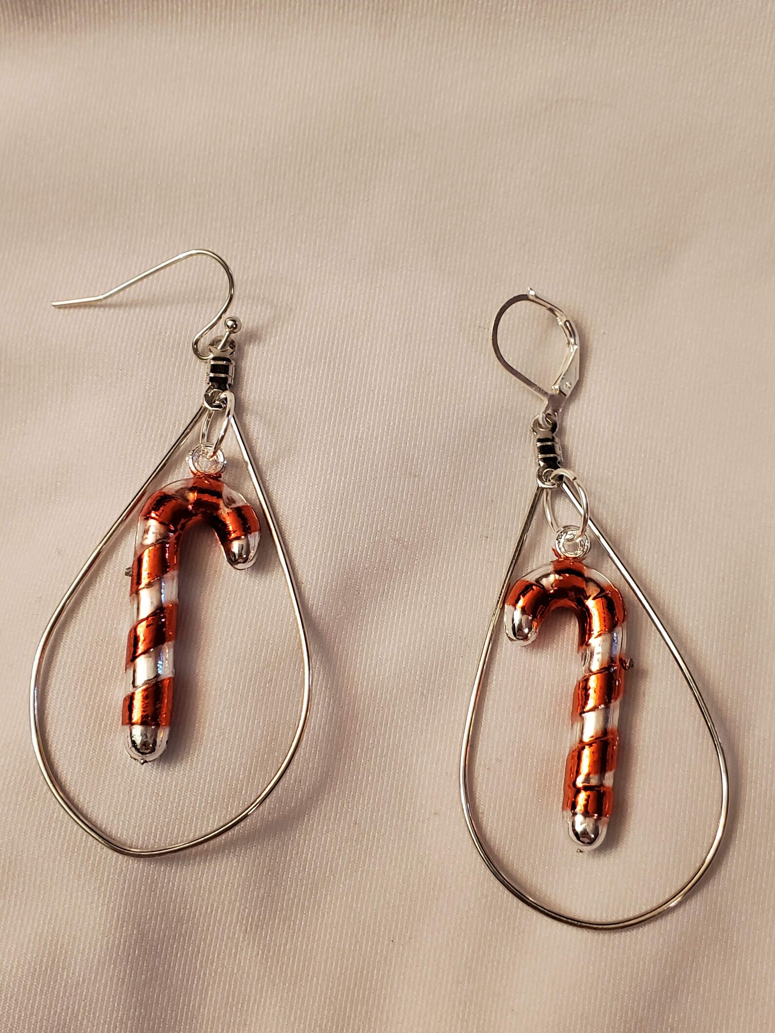Candy-cane Earrings - Etsy