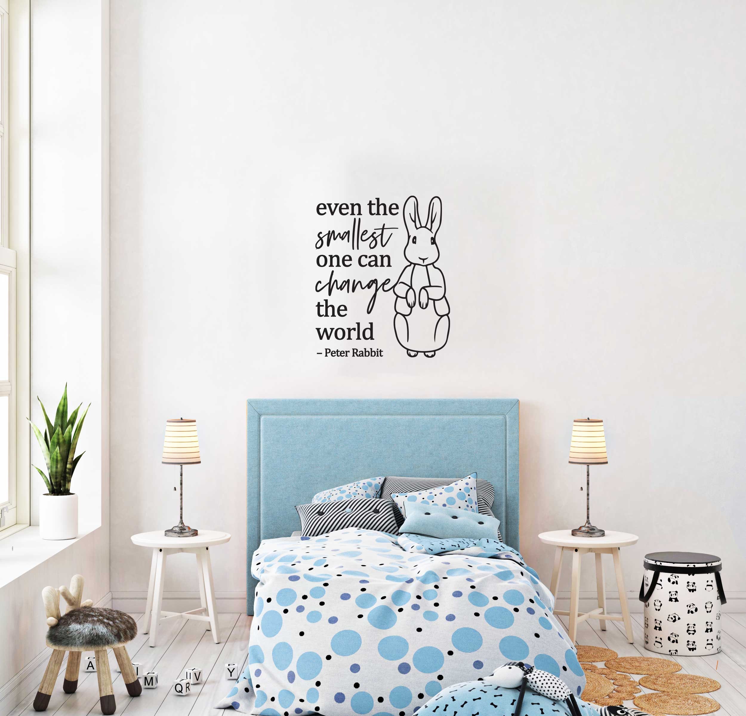 Peter Rabbit Cut File, Even the Smallest One Can Change the World Svg ...