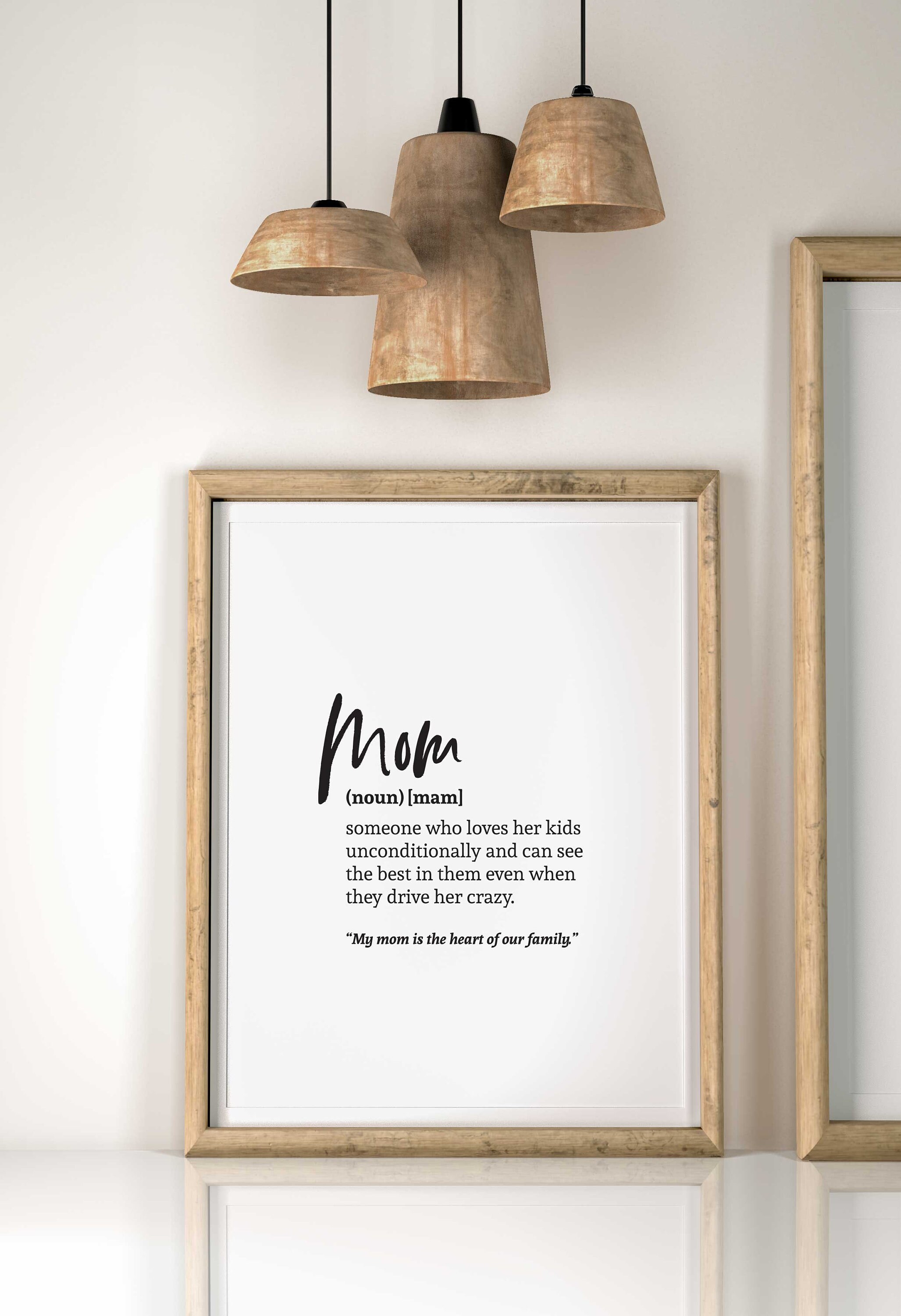 Mom Definition, Digital Download, Mom, Mother's Day, Quote About Mom ...