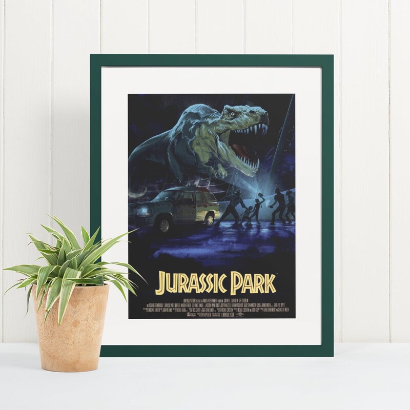 Jurassic Park Movie Poster - Etsy