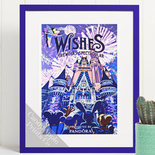 Disneys Happily Ever After Poster - Etsy