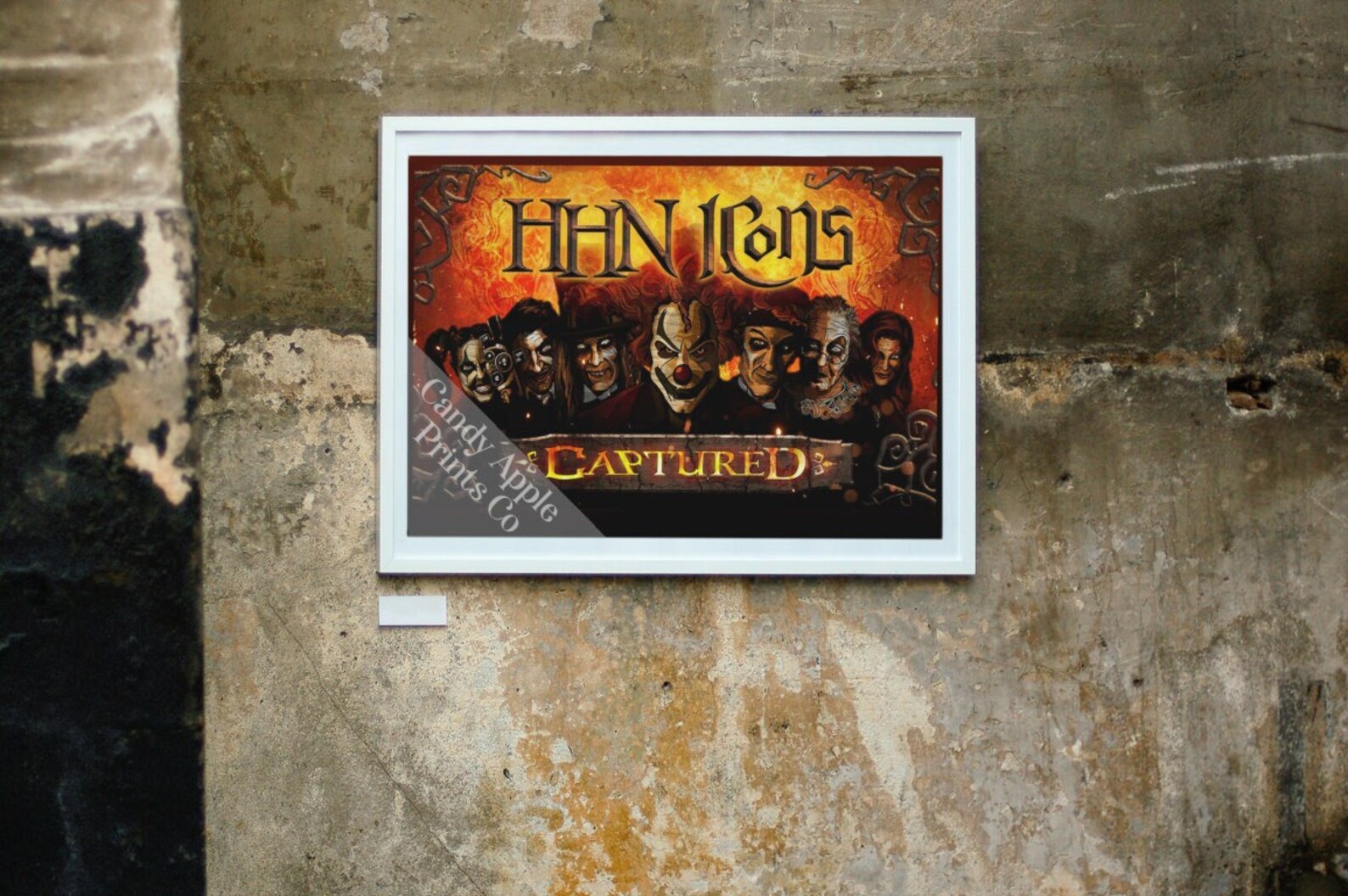 HHN Icons Captured Print Universal Studios Universal - Etsy