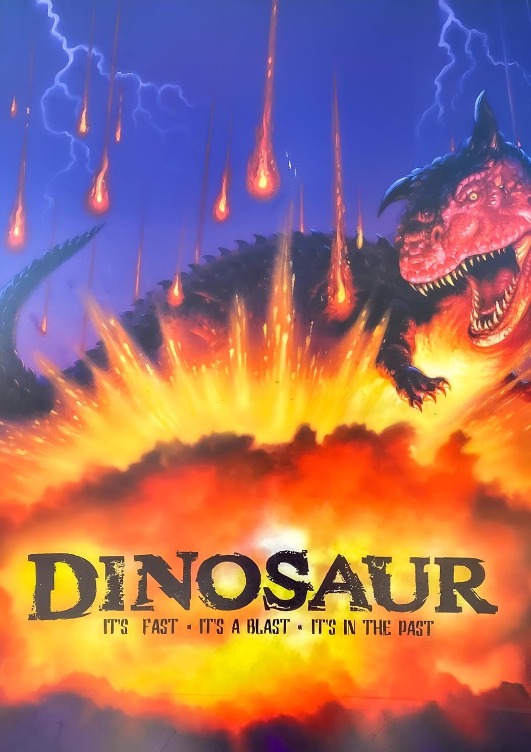 Disney's Animal Kingdom Dinosaur Print, Countdown to Extinction Poster ...