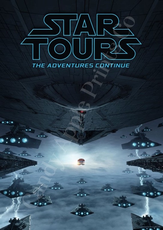 Star Tours Poster