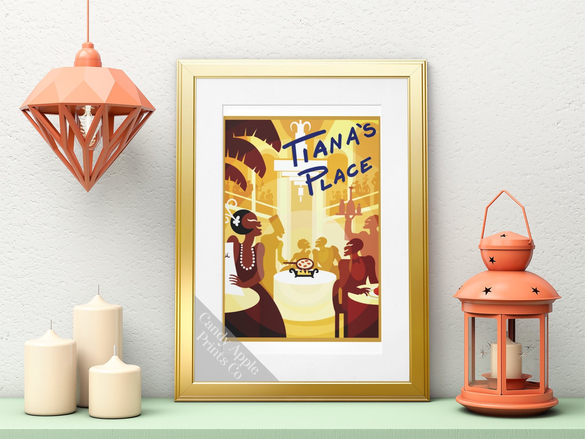 Tiana's Place Print Princess and the Frog Disney - Etsy