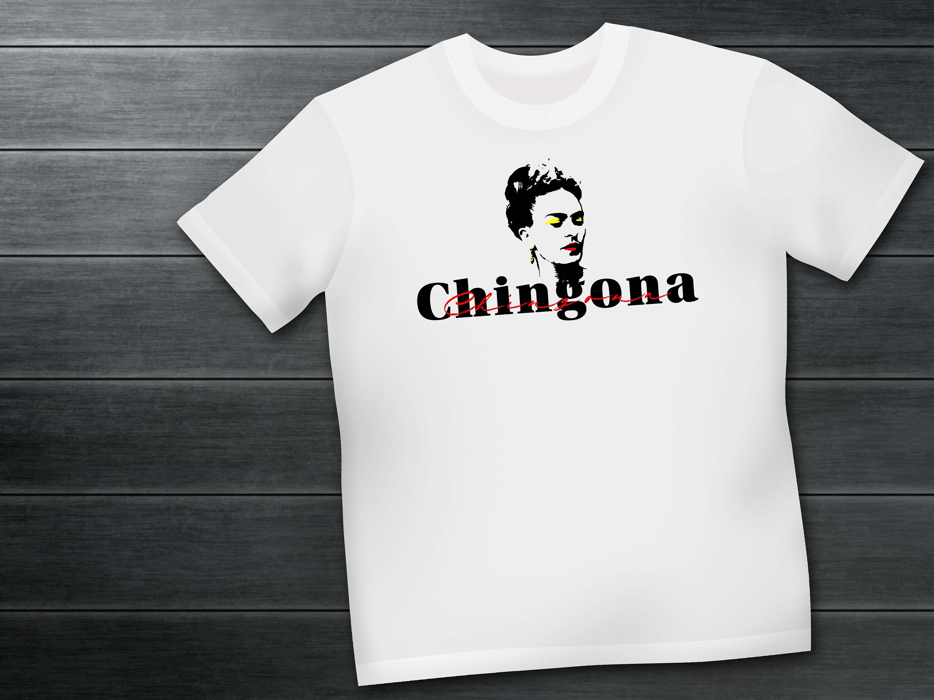 Digital Download "chingona" Frida, Buena Marka L.R Designs MKE Graphic ...