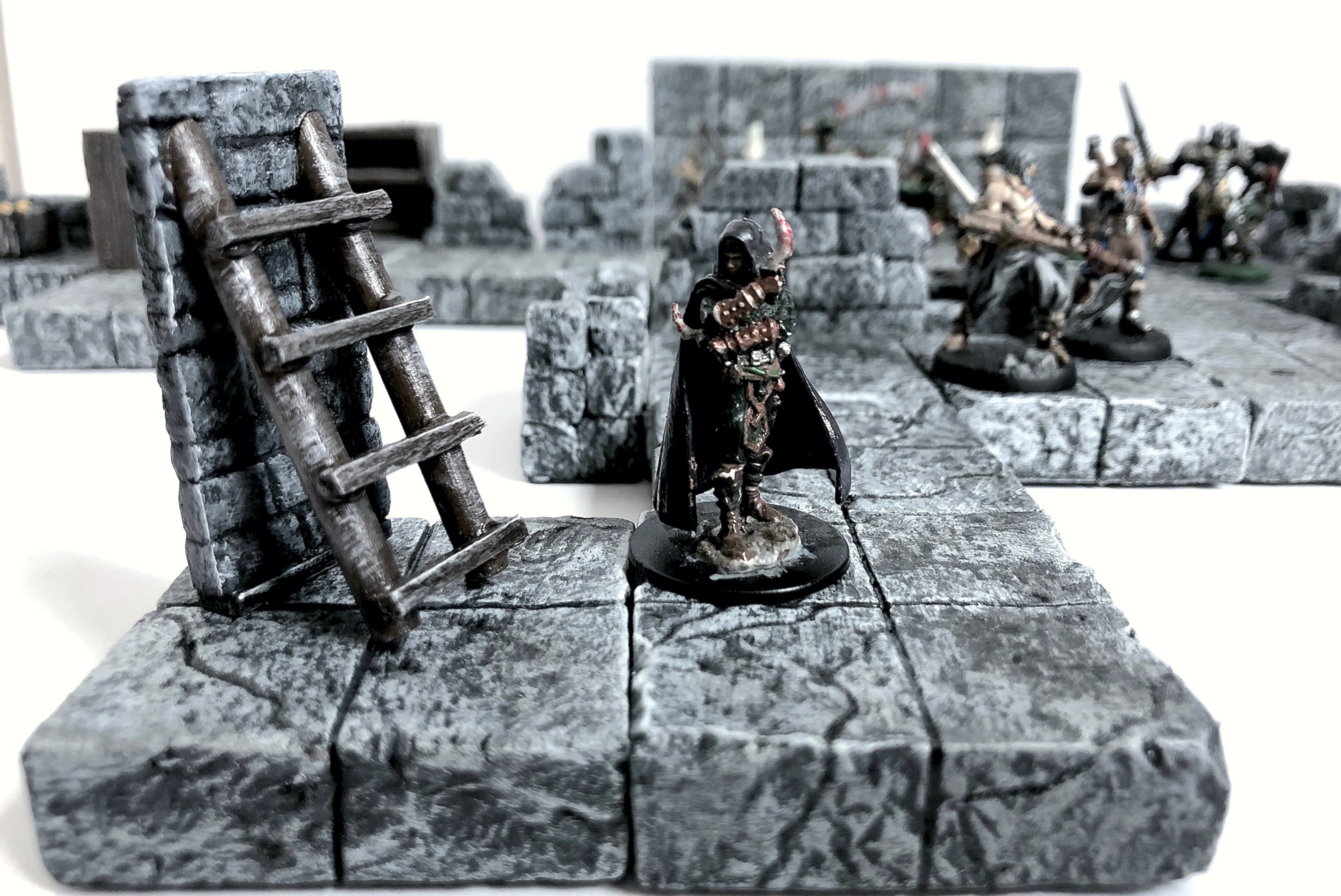 Modular Dnd Dungeon Tiles - Dungeons & Dragons Terrain - - Etsy