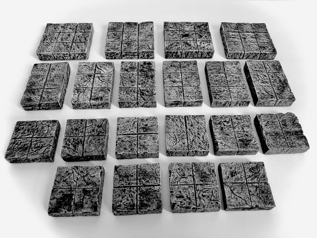 Modular Dnd Dungeon Tiles - Dungeons & Dragons Terrain - - Etsy
