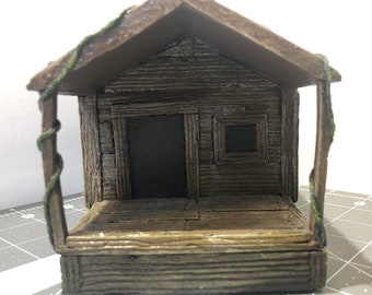 Dnd Log Farmhouse Rustic Cabin House Wood Lodge Torbridge Cull Tabletop ...
