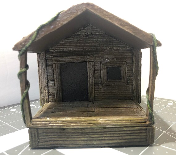 Wooden Cabin D&D Dungeons and Dragons Terrain - Etsy