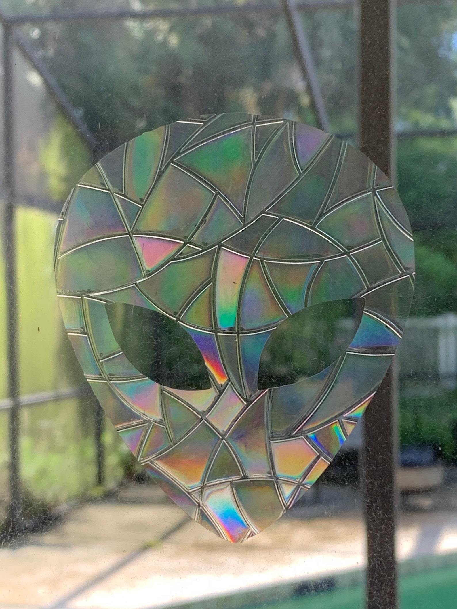 Alien Sunshine Art Window Cling - Etsy
