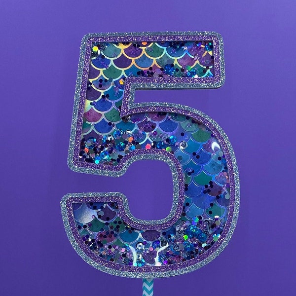 Mermaid Number 7 - Etsy