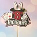 Personalized Magic Birthday Cake Topper Magician Birthday Magic ...