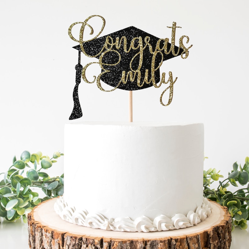 Graduation Cake Toppers - Etsy