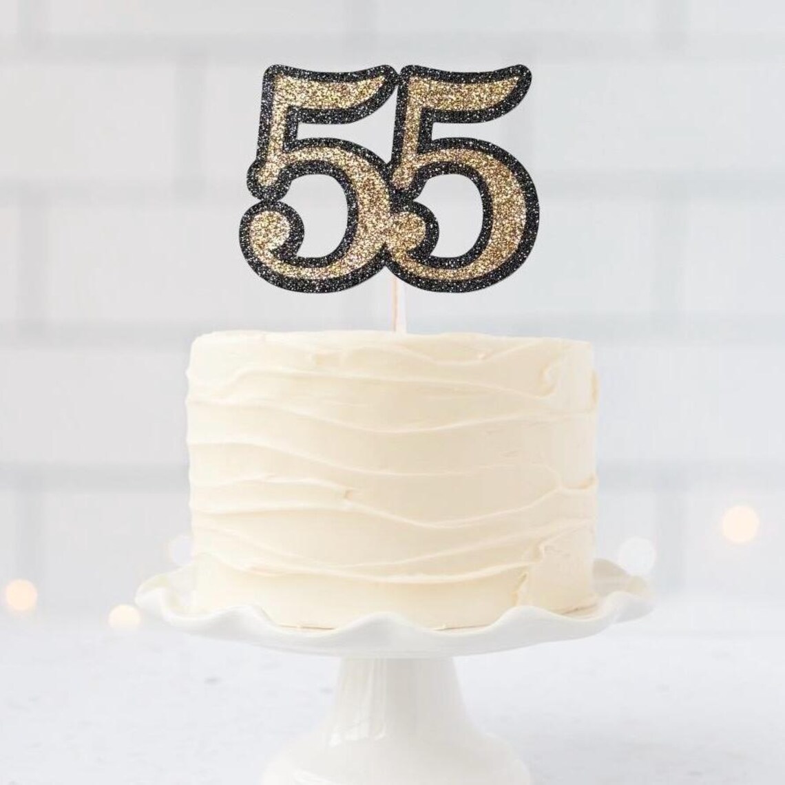 Number 55 Cake Topper - More Colors. 55th Birthday Cake Topper 55th ...